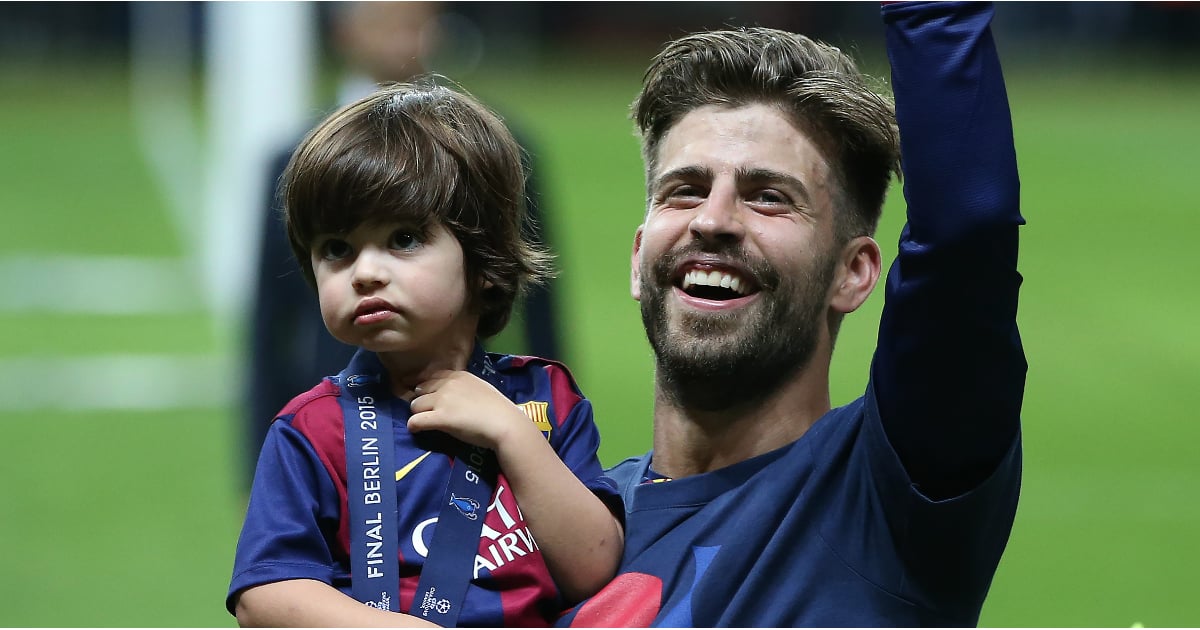 Shakira and Gerard Pique's Son Milan Lifts Trophy | POPSUGAR Latina