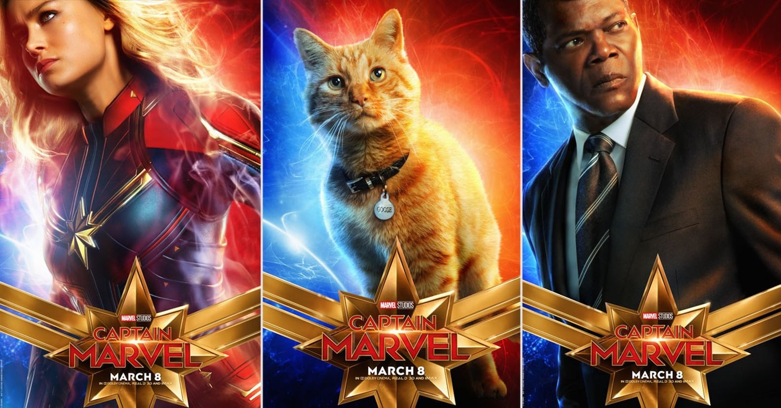 Captain Marvel Character Posters | PS Entertainment