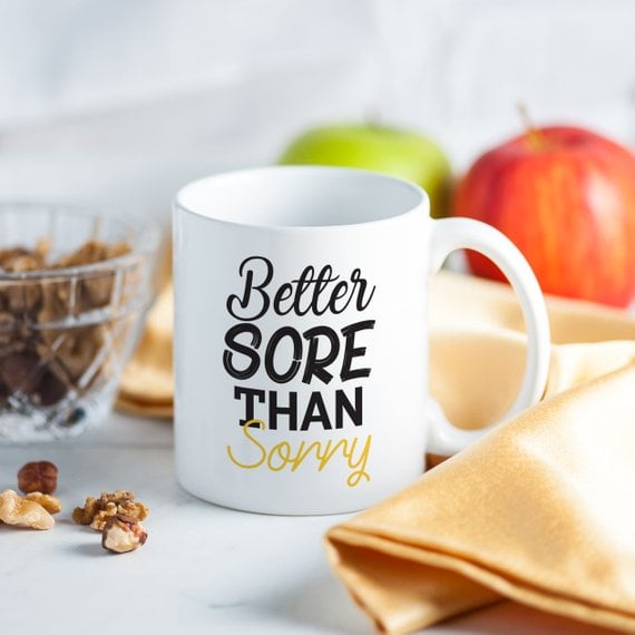 Funny Fitness Coffee Mugs | POPSUGAR Fitness