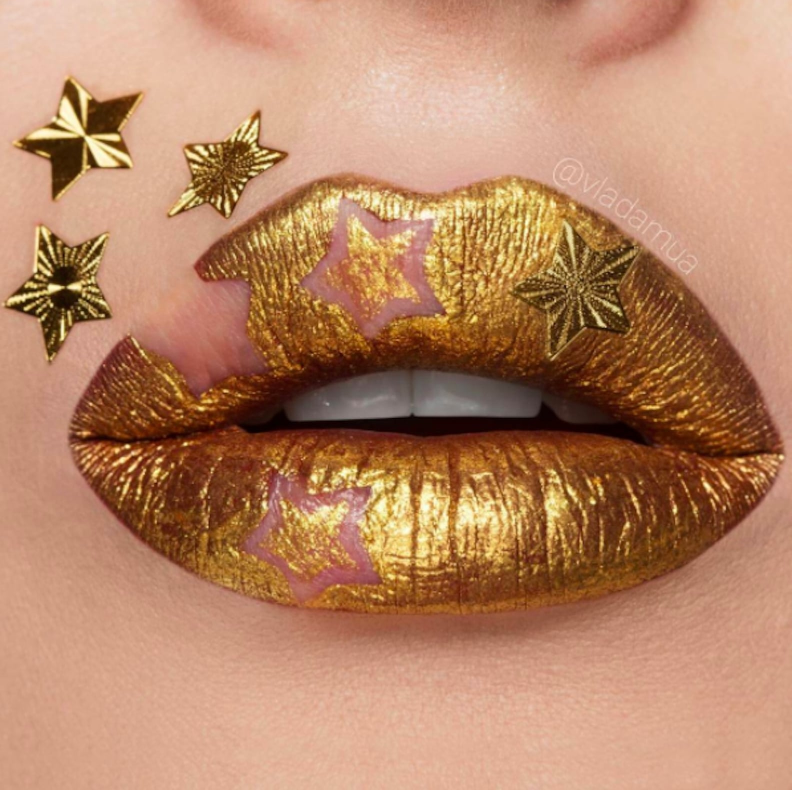 Negative Space Lip Art | PS Beauty