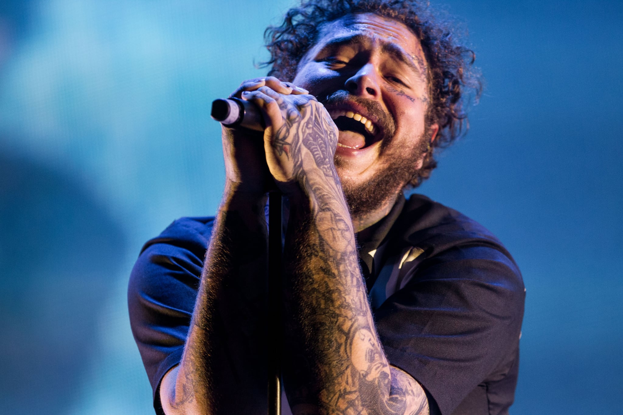 Post Malone's Best Performance Pictures | POPSUGAR Celebrity