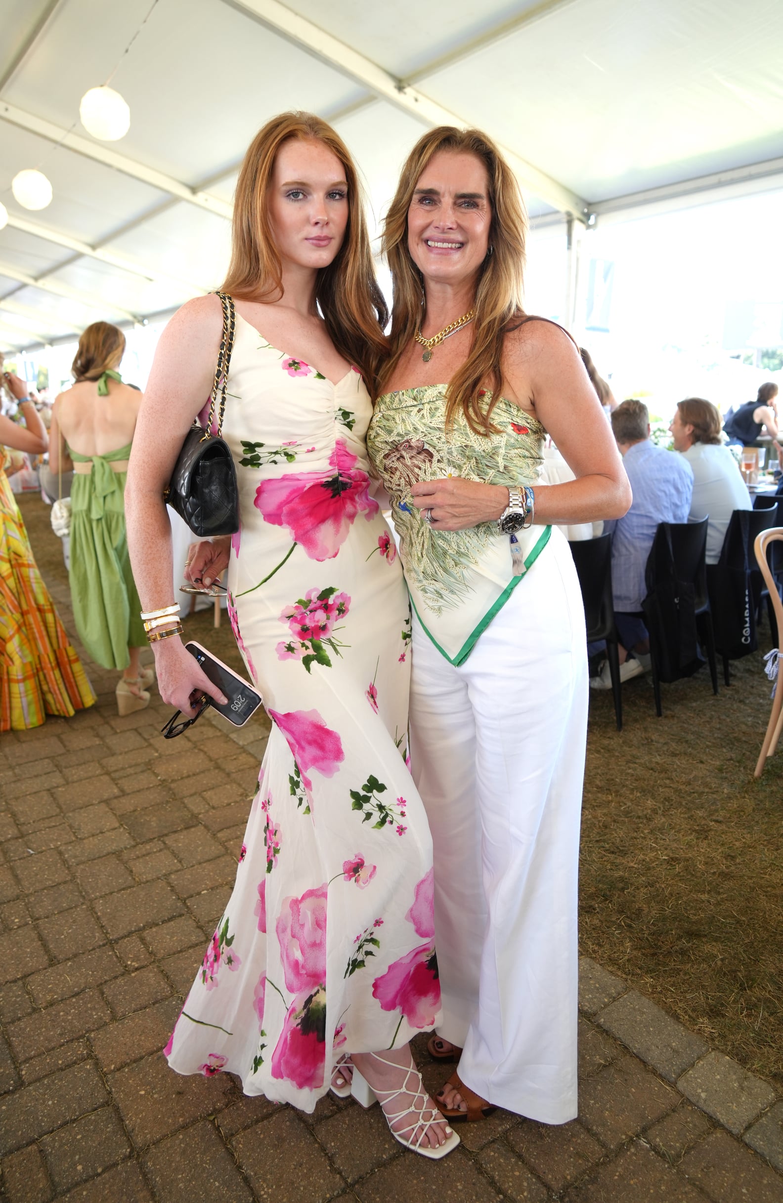 Brooke Shields and Daughter Grier at the Hampton Classic | PS Celebrity