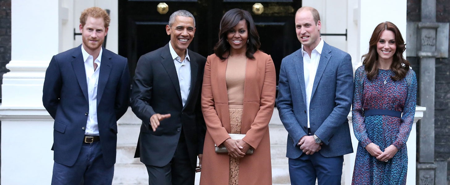 Michelle Obama and Kate Middleton at Kensington Palace | PS Fashion