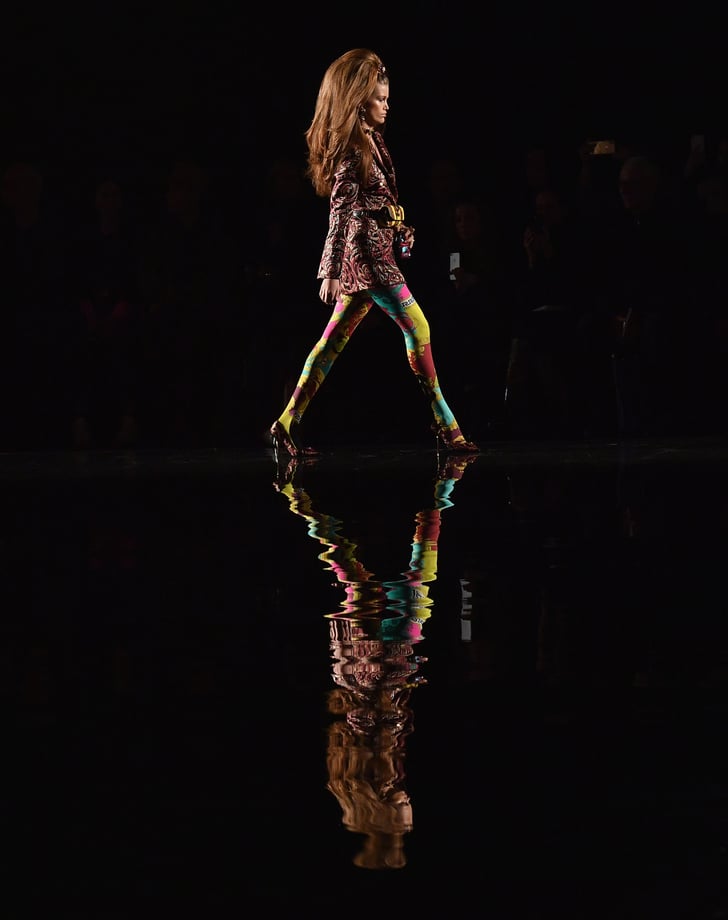 Models Looked Like They Were Walking in Water | Versace Pre-Fall 2019 ...