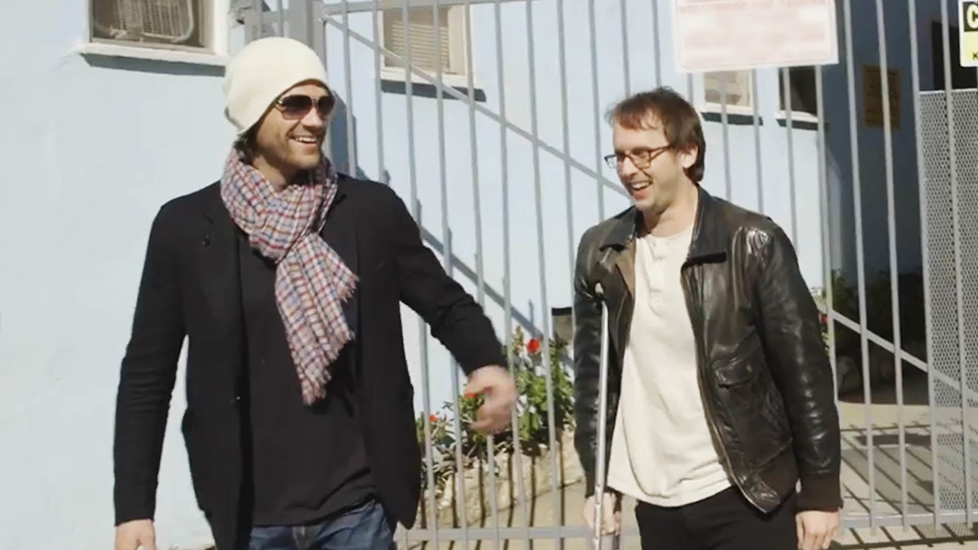 Jared Padalecki Gives Friend Guitar | POPSUGAR Celebrity