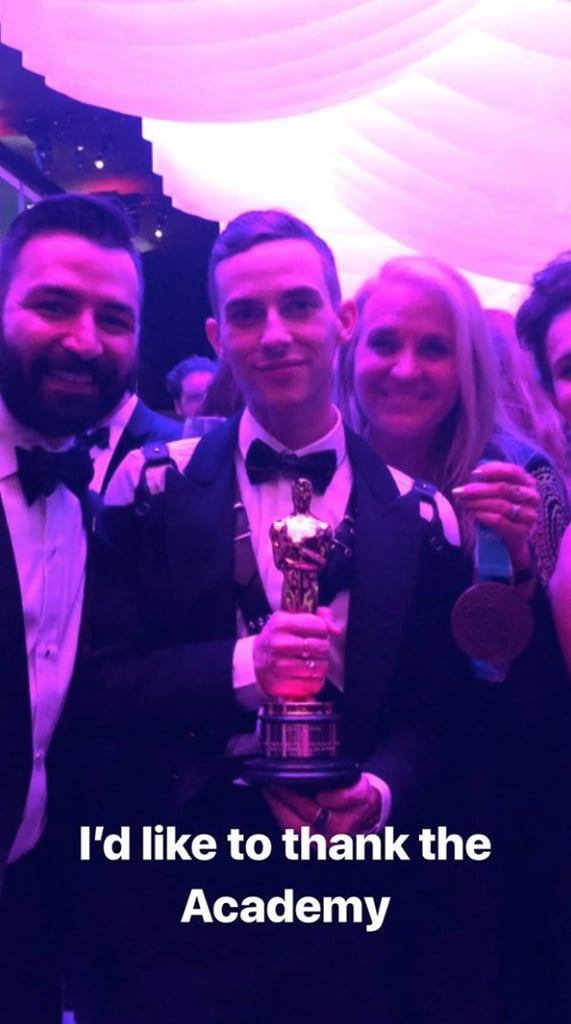 Adam Rippon at the Oscars 2018 | POPSUGAR Celebrity