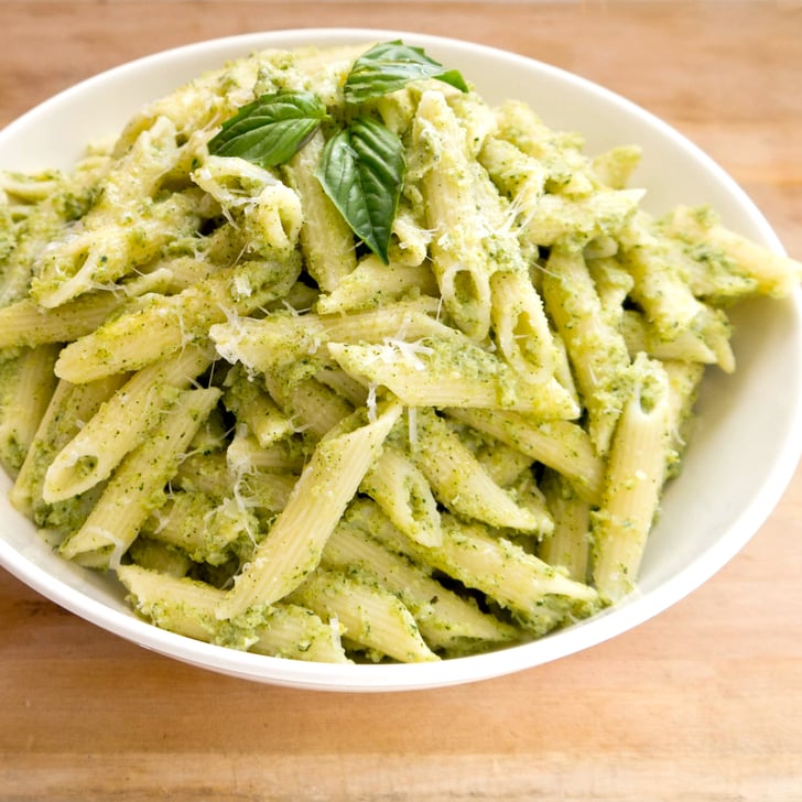 Nut Free Broccoli Pesto Pasta Popsugar Moms