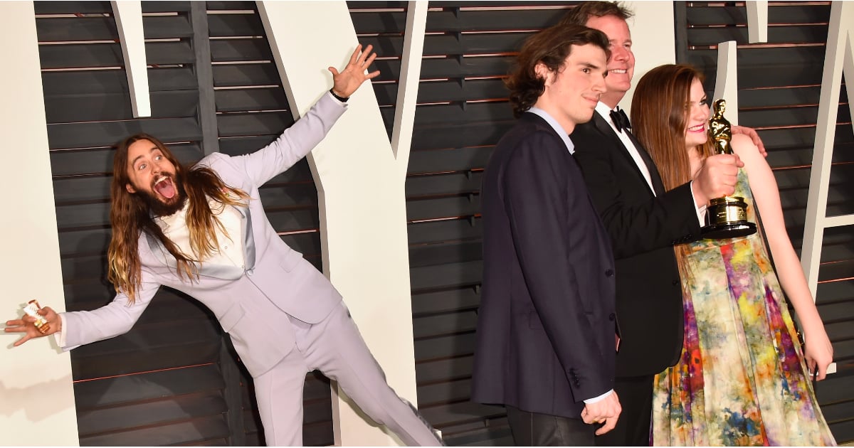 Jared Leto at the Oscars 2015 Pictures | POPSUGAR Celebrity