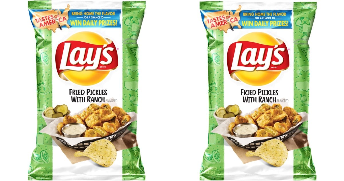 Lay's Fried Pickles With Ranch Chips 2019 | POPSUGAR Food