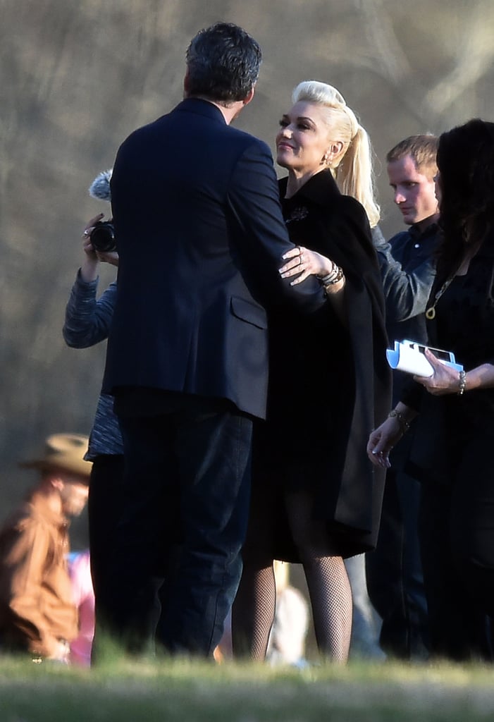 Gwen Stefani and Blake Shelton at RaeLynn's Wedding 2016 | POPSUGAR ...