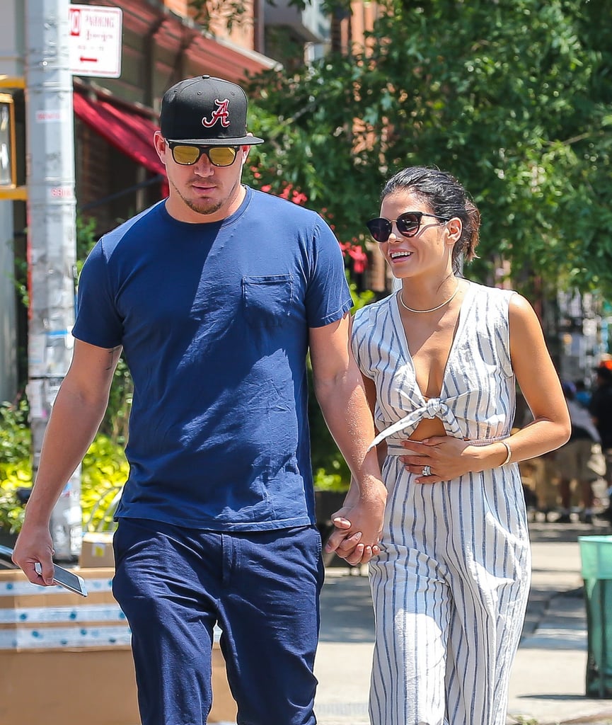 Channing and Jenna Dewan Tatum Holding Hands in NYC | POPSUGAR ...
