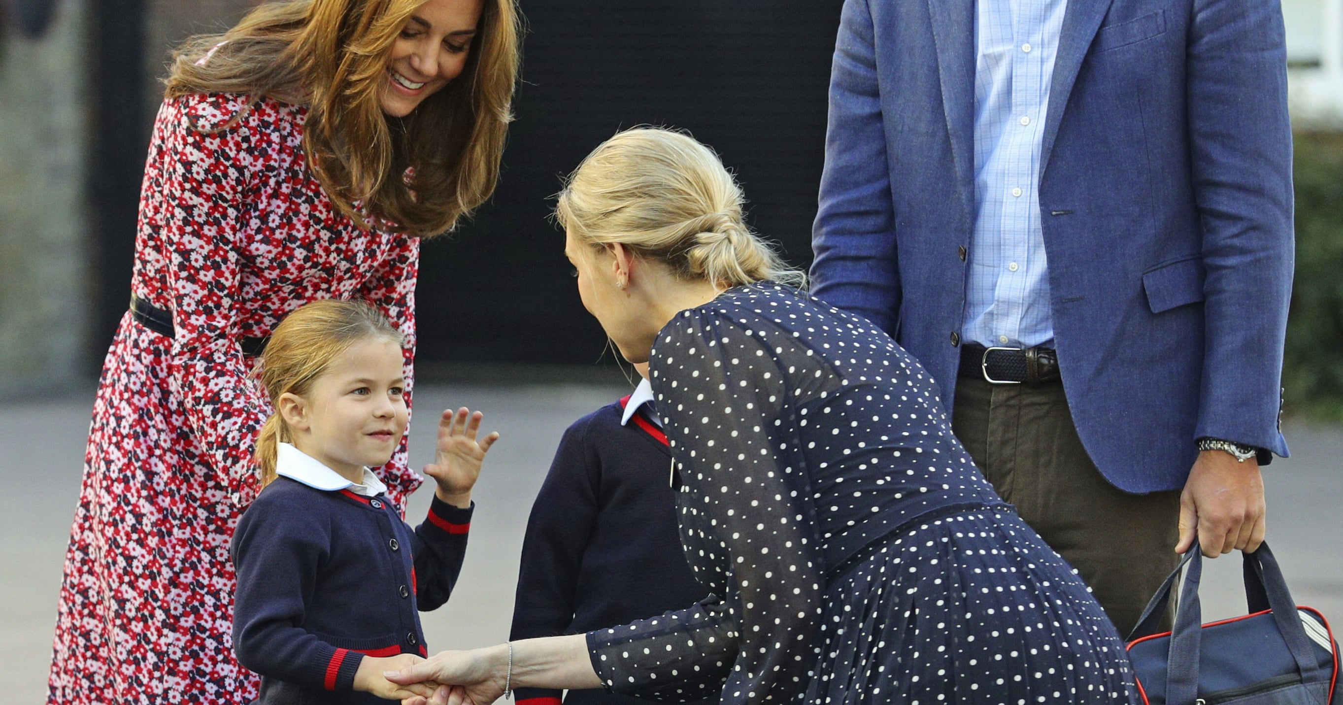Princess Charlotte's First Day of School Pictures | PS Celebrity