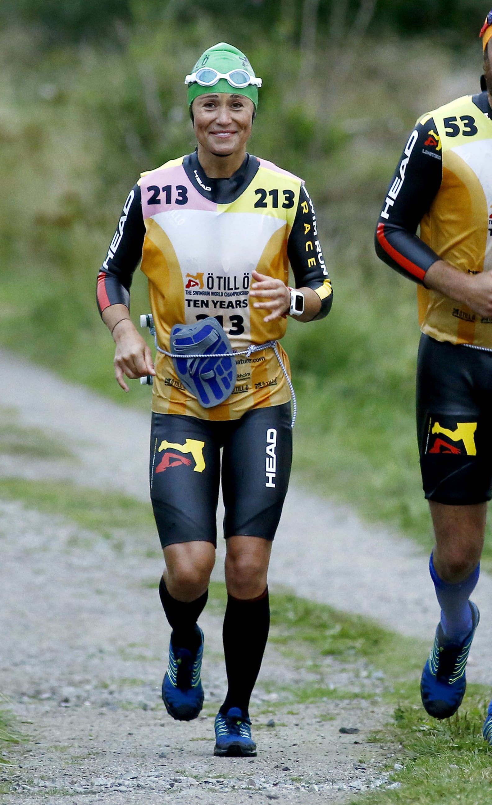 Pippa Middleton Swimming and Running Race in September 2015 | PS Celebrity