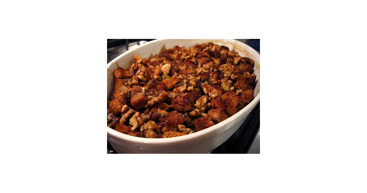 Apple-Walnut Bread Pudding