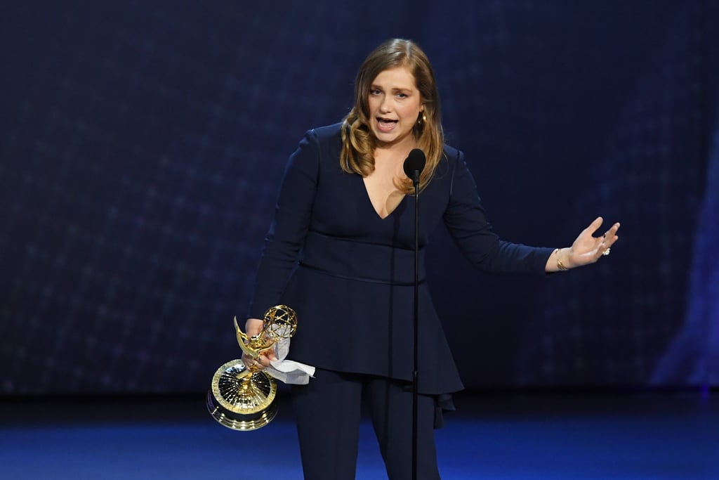 Merritt Wever Emmys Acceptance Speech Video 2018 | POPSUGAR Entertainment