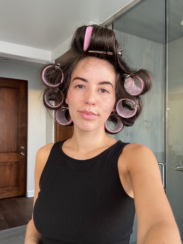 I Tried the '90s Hair Rollers Trend For Voluminous Waves | POPSUGAR Beauty