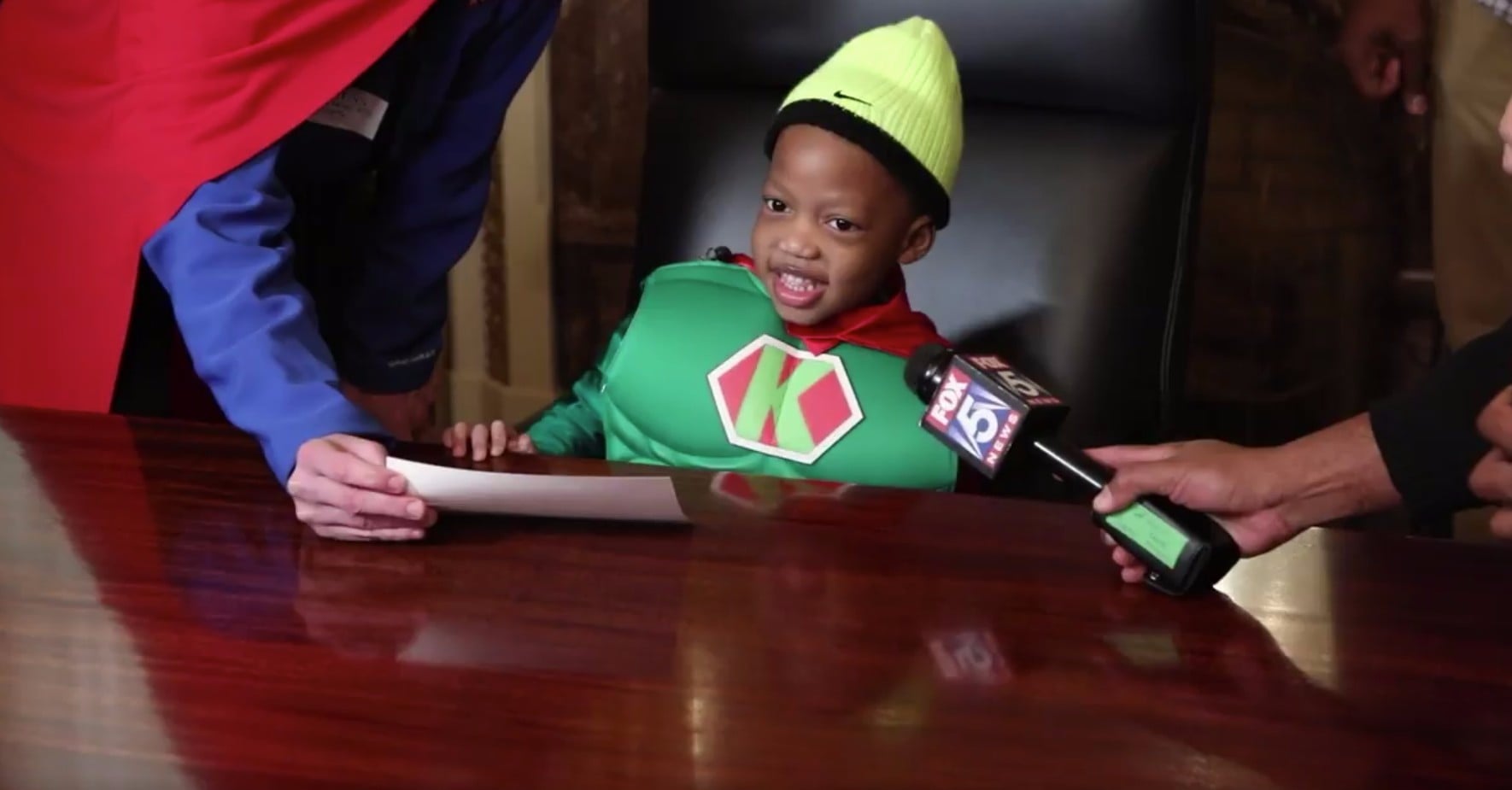 Make-a-Wish Grants Kaheem's Wish to Save Washington, DC | POPSUGAR Family