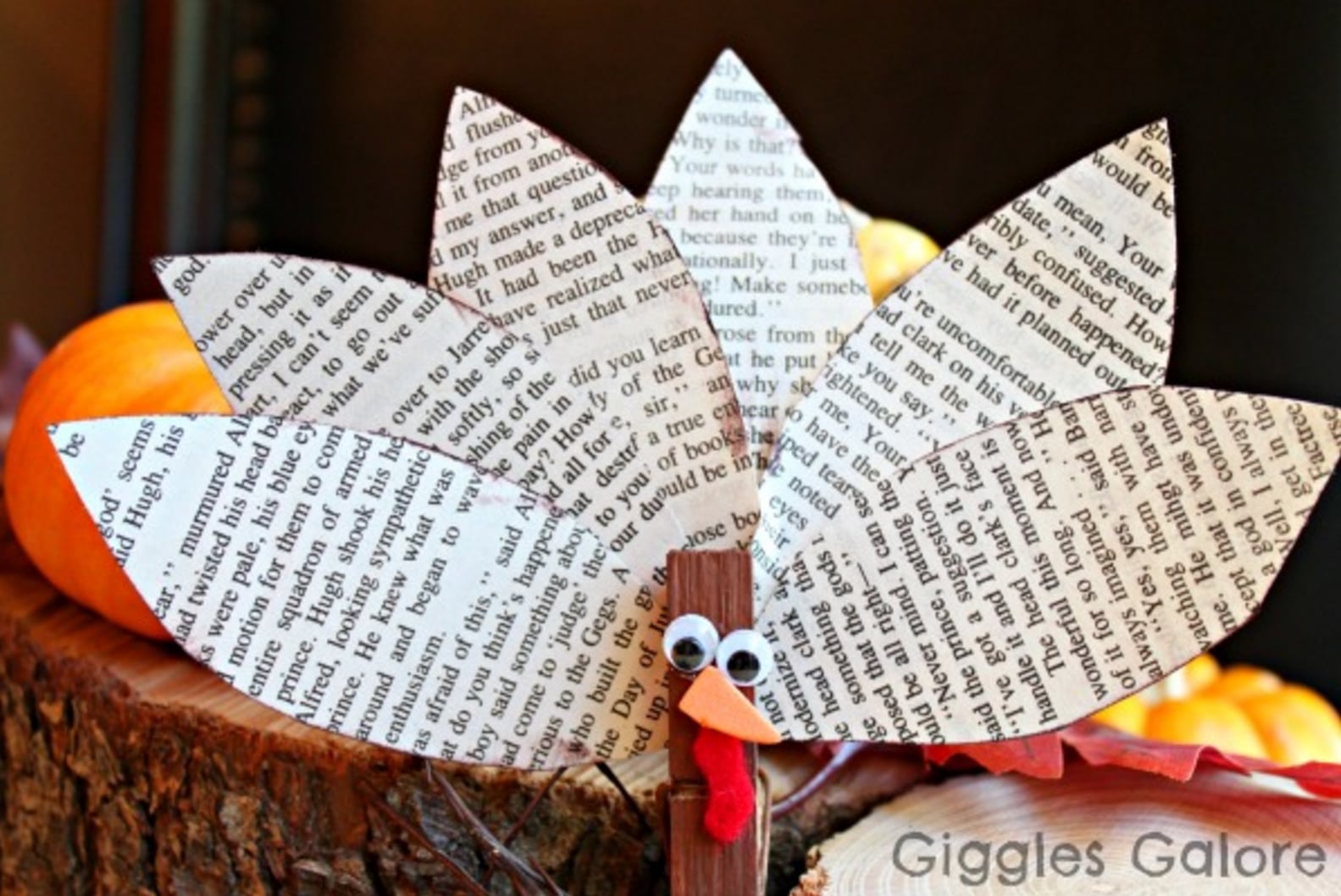 Thanksgiving Crafts Made From Paper | PS Family