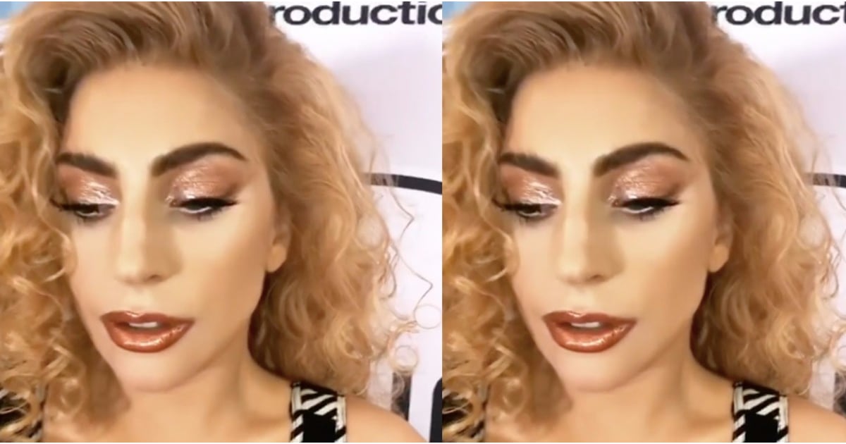 Lady Gaga Hair Makeup 2017 American Music Awards | POPSUGAR Beauty