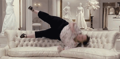 When Her Couch Flop Brings You Endless Joy Funny Melissa McCarthy