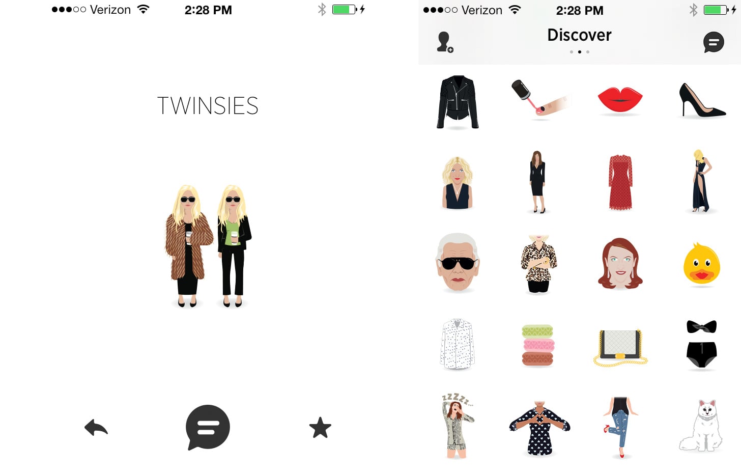 Fashion Week Emoji App | POPSUGAR Tech