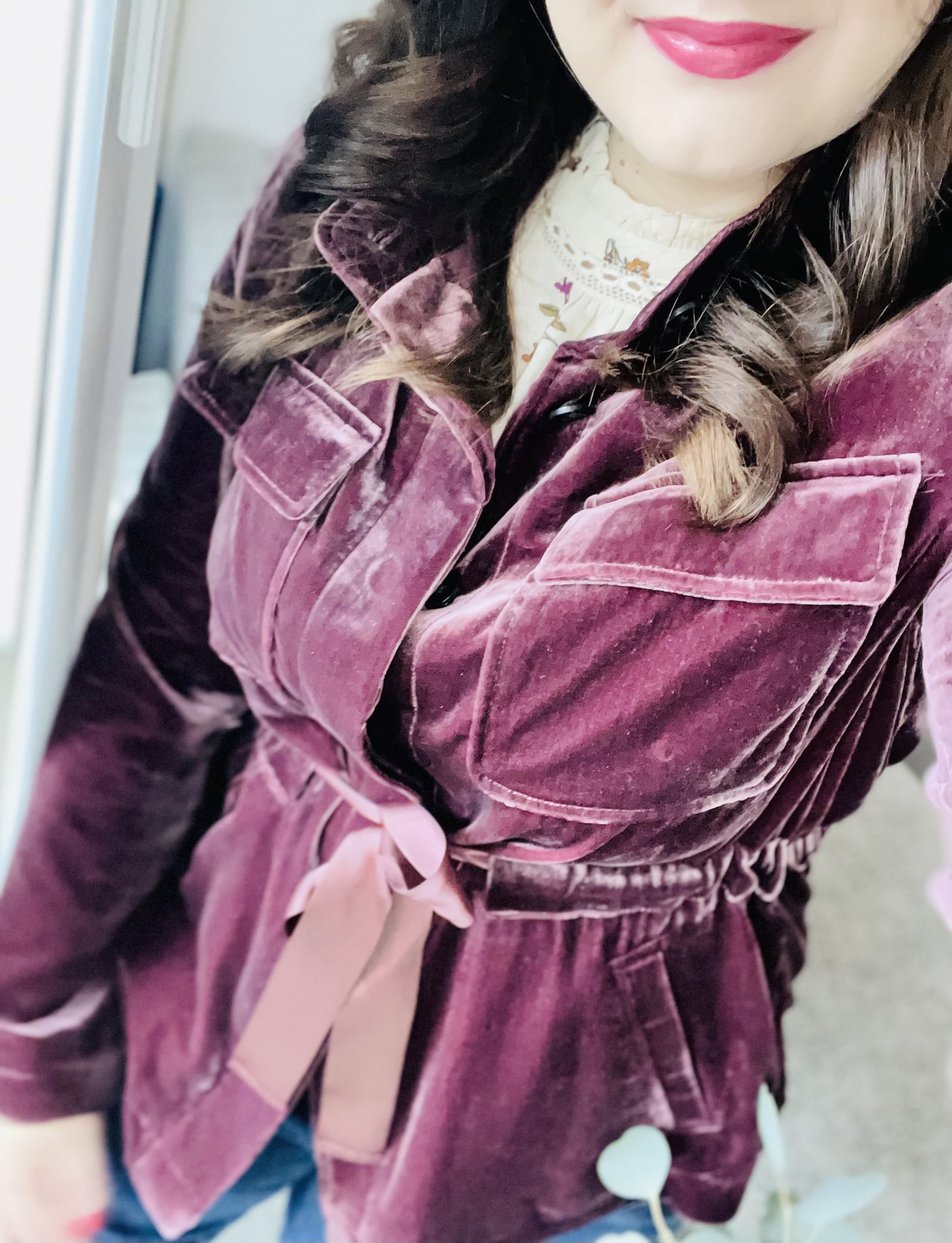 Loft Velvet Jacket Review | PS Fashion