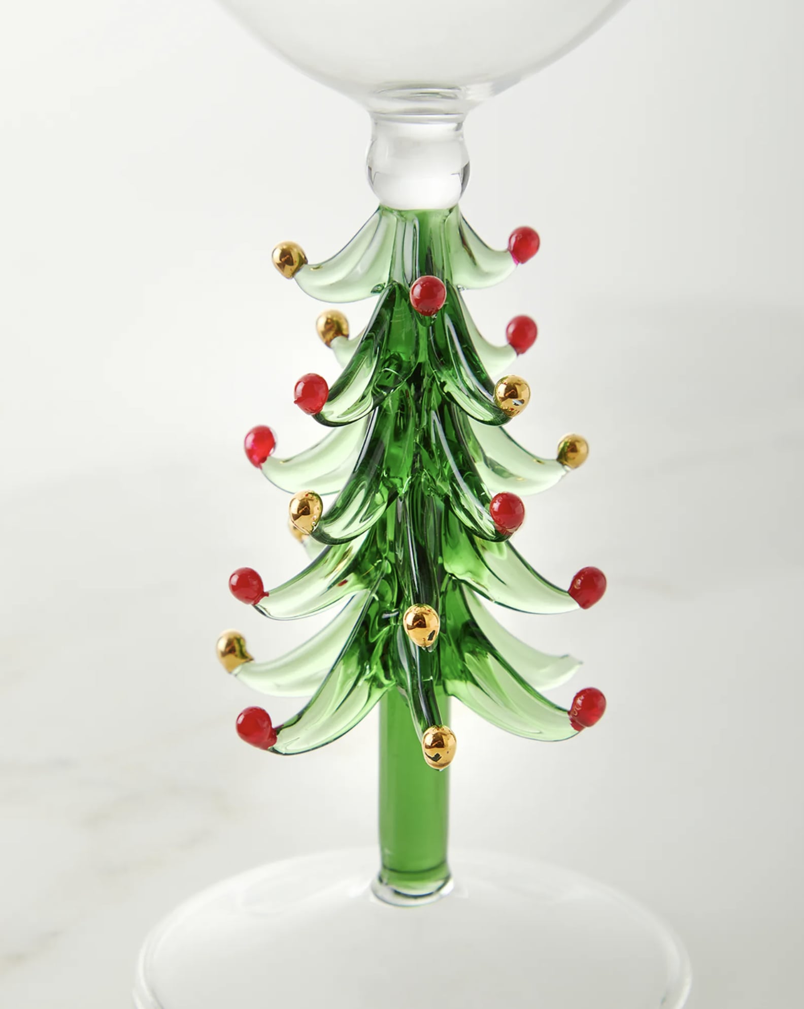 Shop the Viral Christmas Tree Wine Glasses | PS Home