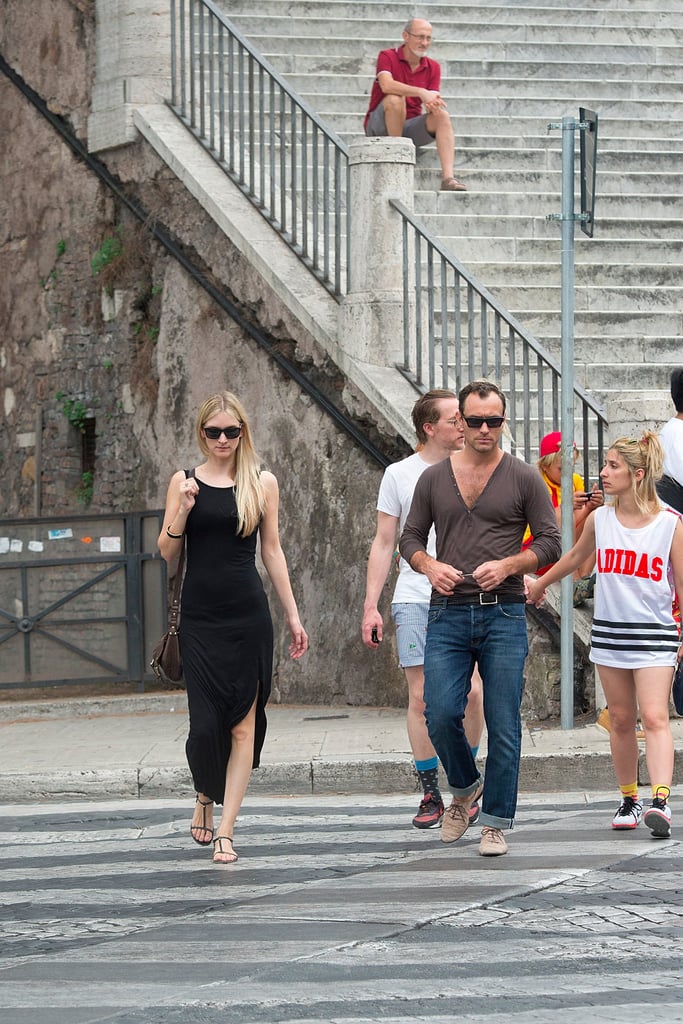 Jude Law Girlfriend PDA in Rome Pictures | POPSUGAR Celebrity
