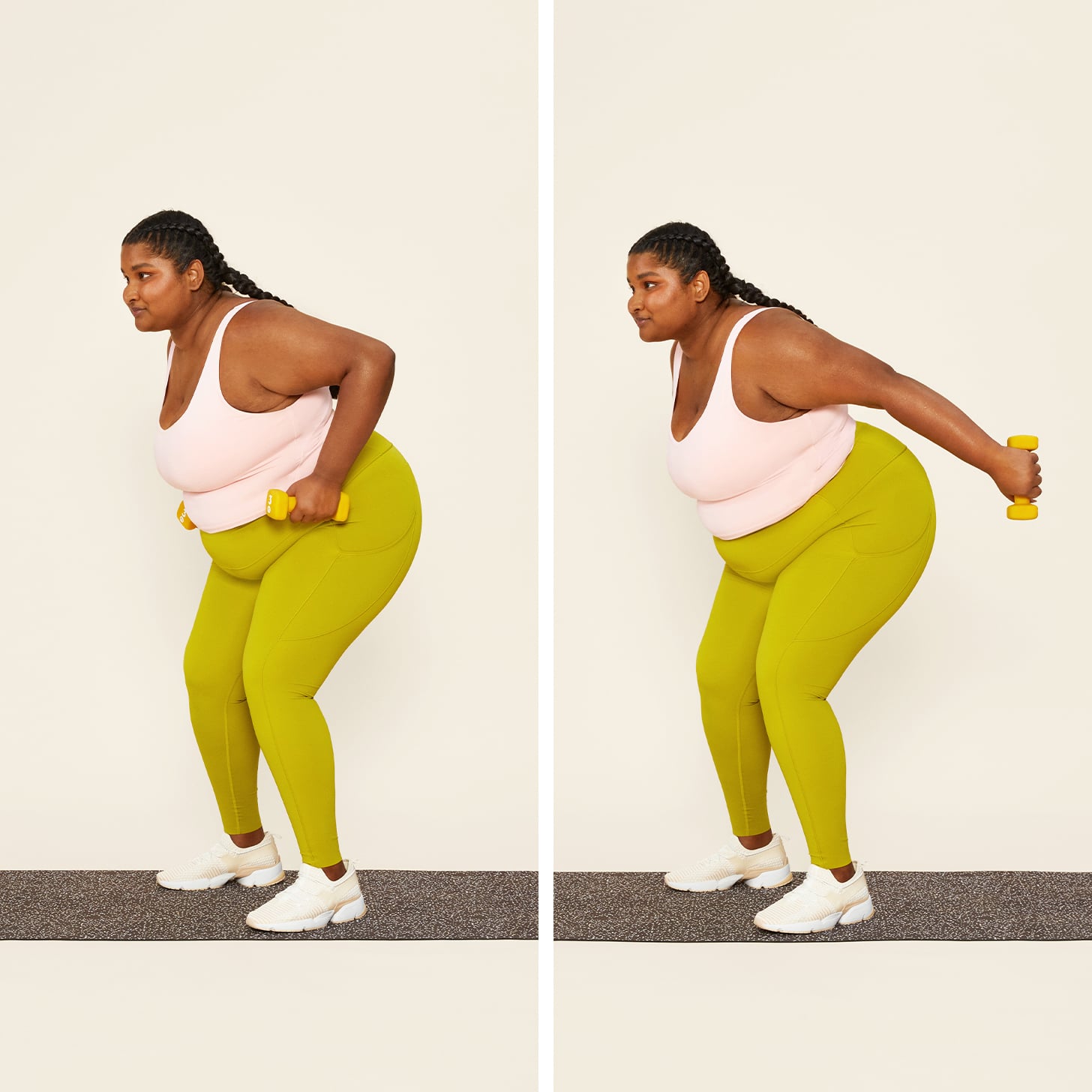 Squats With Kickback