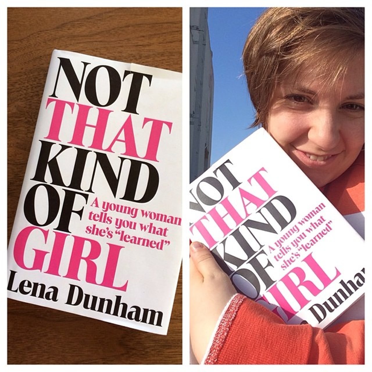 Lena Dunham S Not That Kind Of Girl Book Cover Popsugar Entertainment