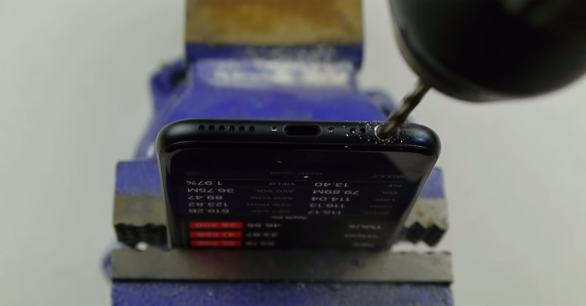 Video Tricks People Into Drilling Holes in the iPhone 7 | PS Tech