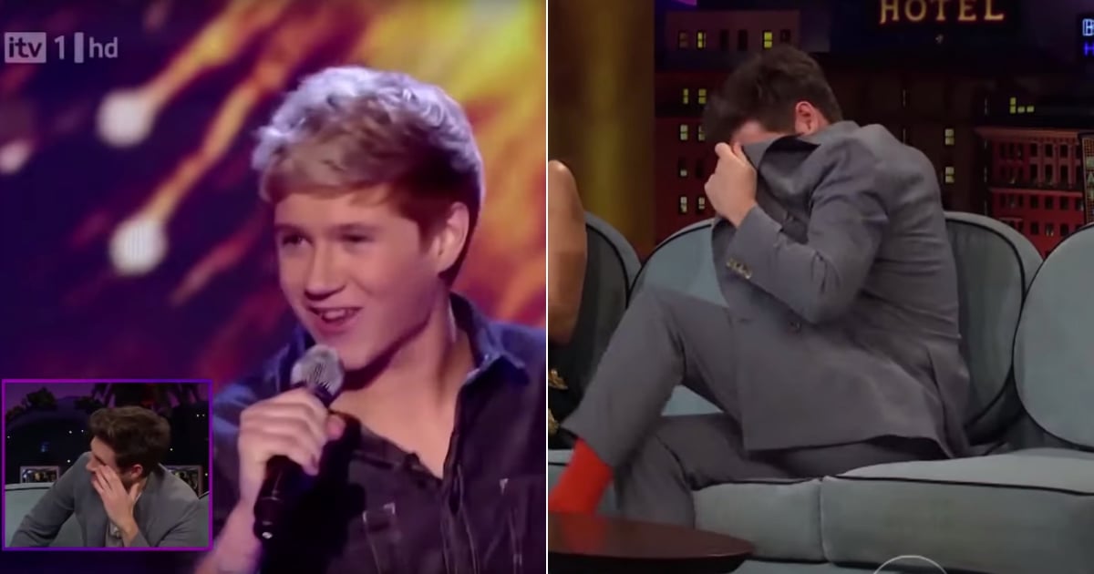 Niall Horan Reacts to Early One Direction Performance Video | POPSUGAR ...