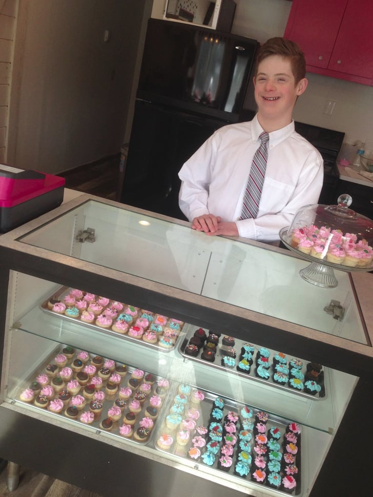 Boy With Down Syndrome Opens Cupcake Shop | POPSUGAR Family