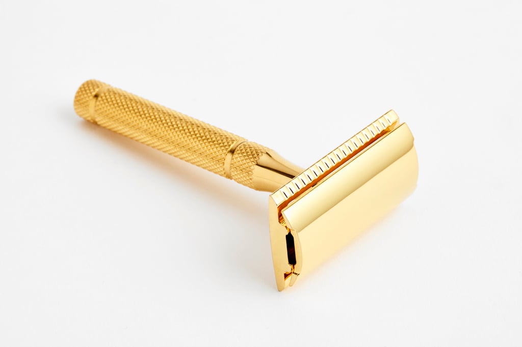 Oui Shave 24-Karat Gold Razor | POPSUGAR Beauty