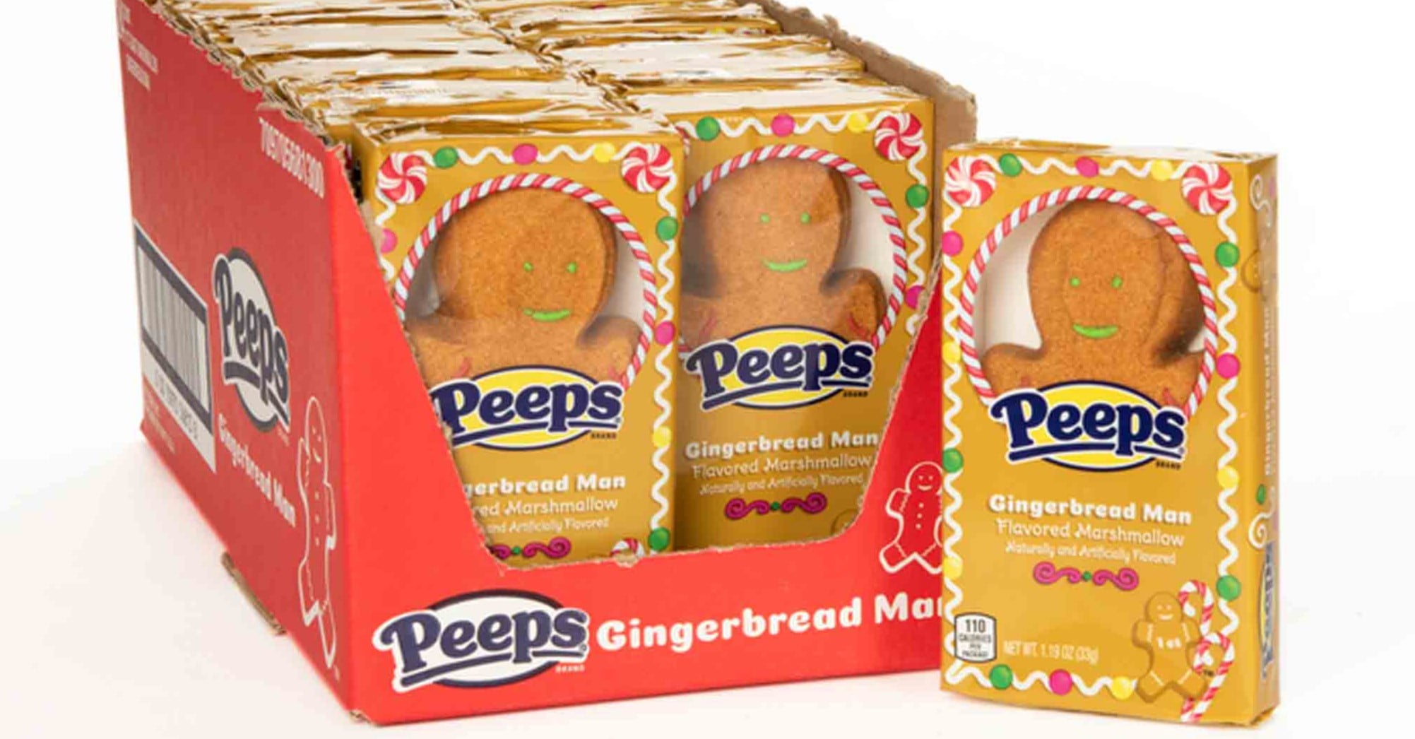 Giant Gingerbread Men Peeps | POPSUGAR Family