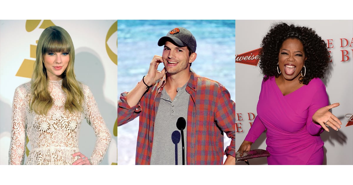 Celebrities First Tweets Popsugar Celebrity