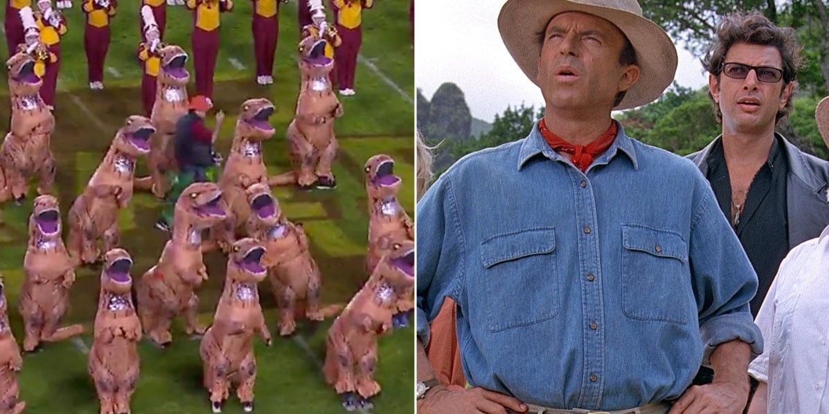 Iowa State Dancing Dinosaur Halftime Show Video | PS Entertainment