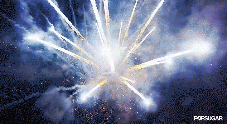 firework explosion animated