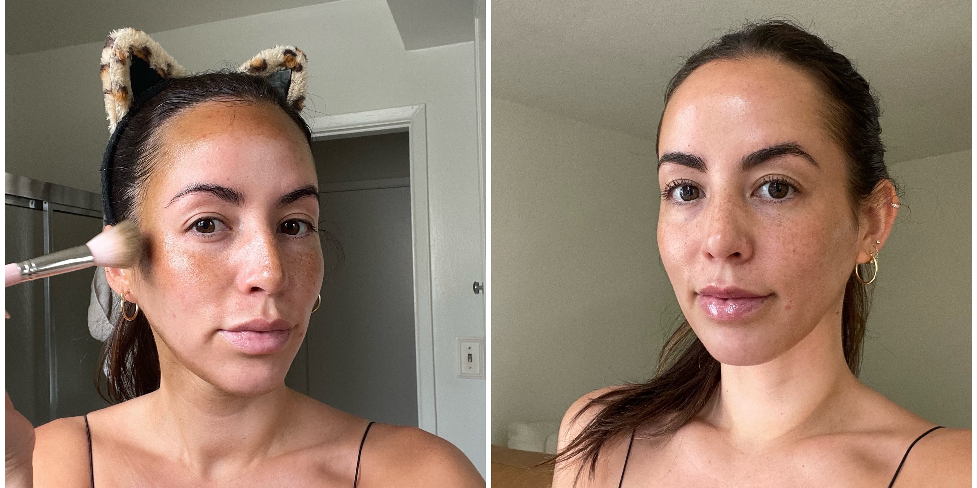 bad contouring makeup