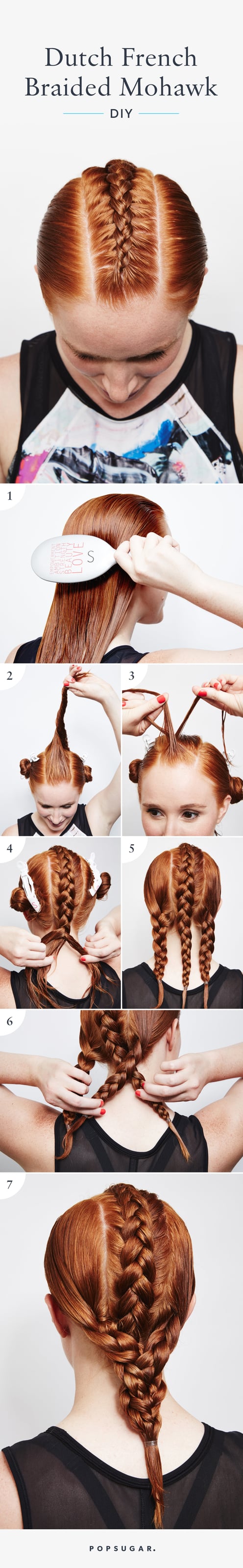 How to Do a Mohawk With a Braid | PS Beauty