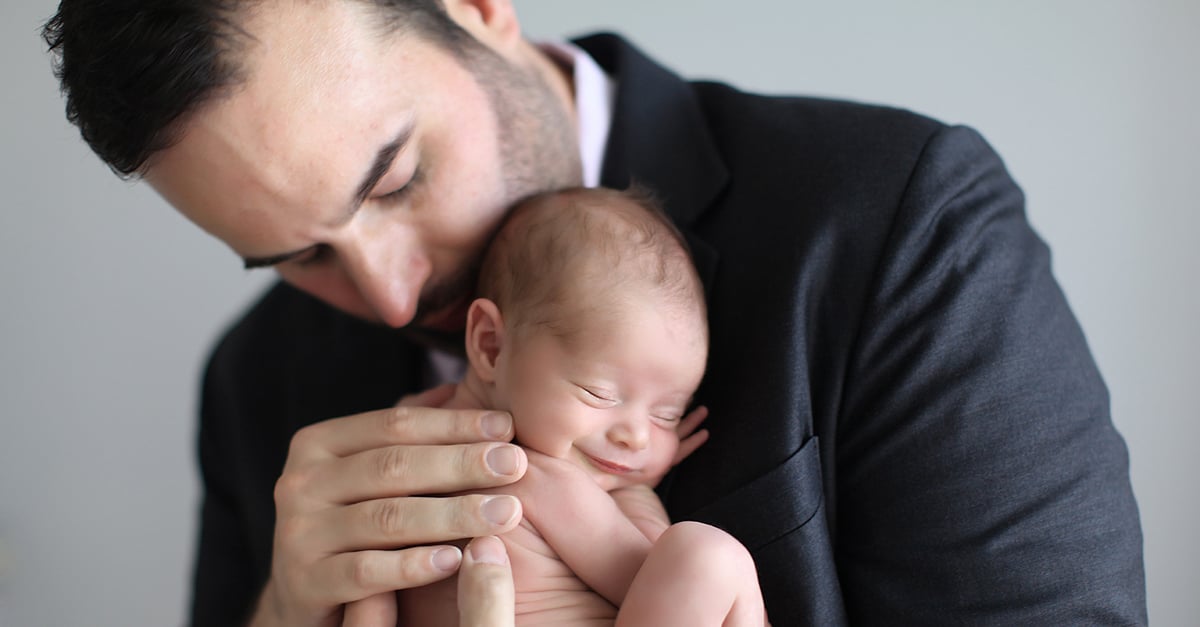 Photos of Men and Babies | POPSUGAR Family