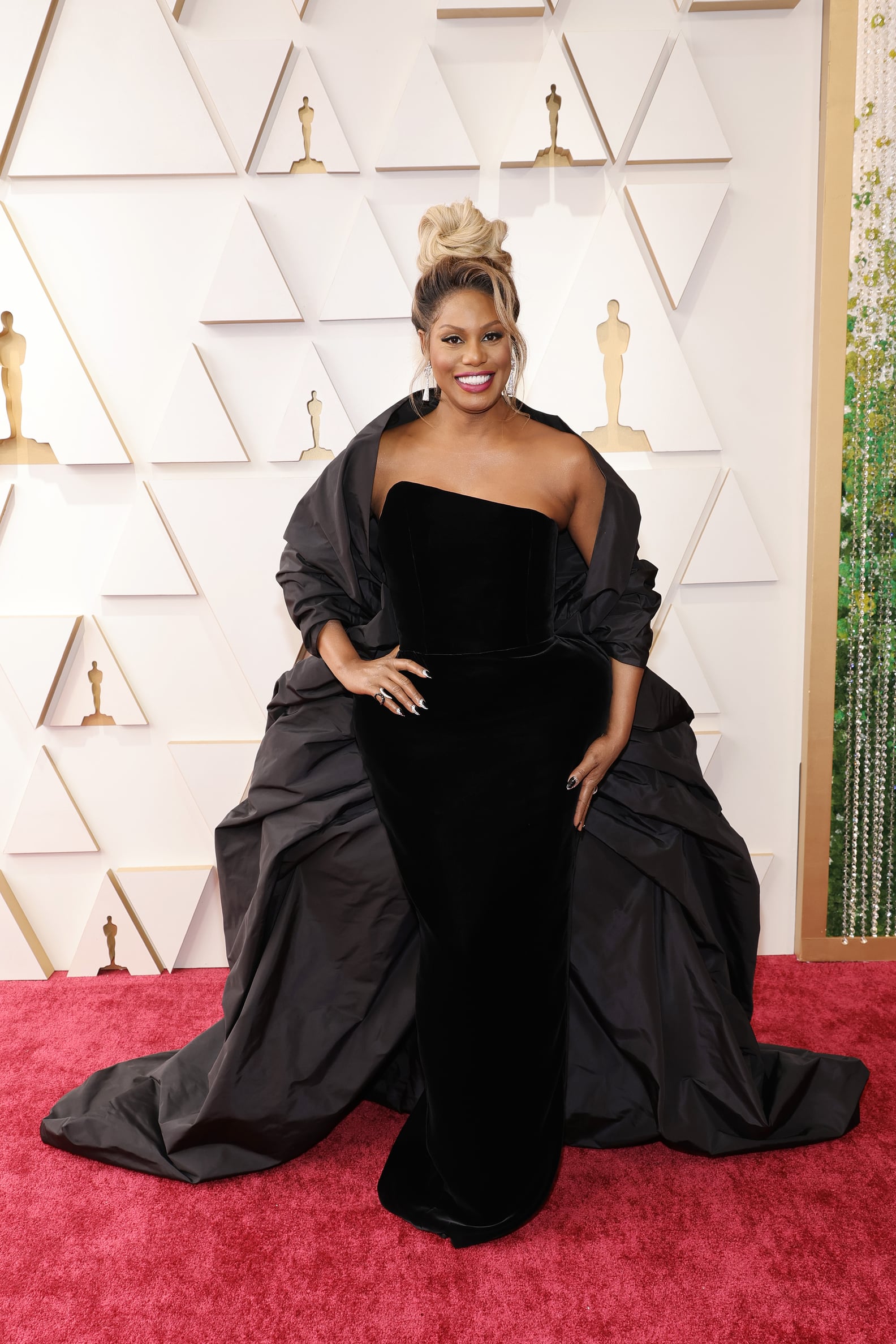 Laverne Cox Black Oscars Dress | PS Fashion