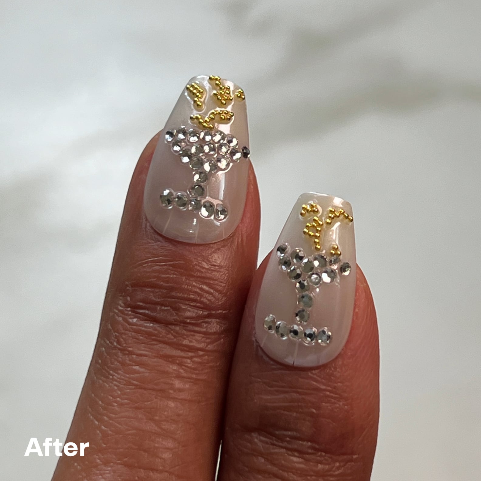 New Year's Eve Martini Nails Tutorial With Photos | PS Beauty