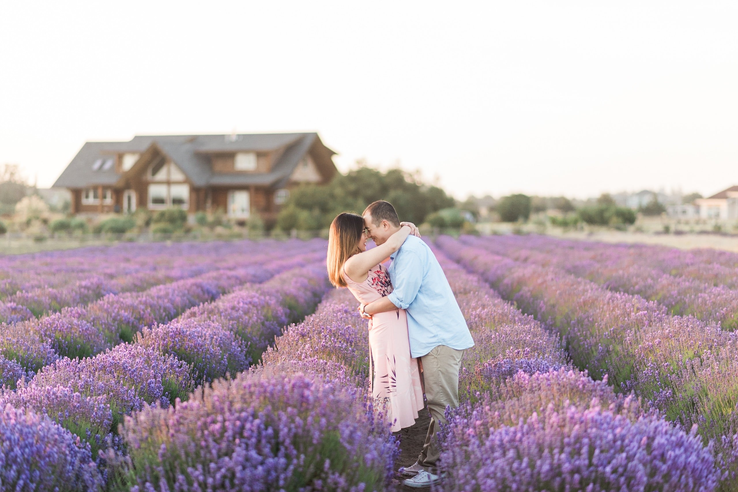 Lavender Fields Engagement Shoot | PS Love