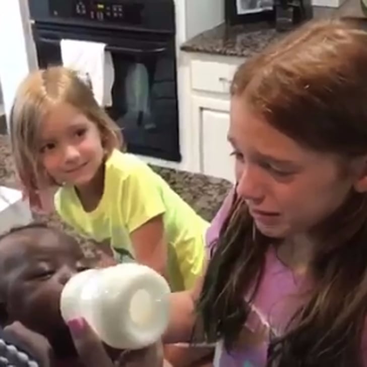 Sisters Meet Adopted Sibling For the First Time | POPSUGAR Family