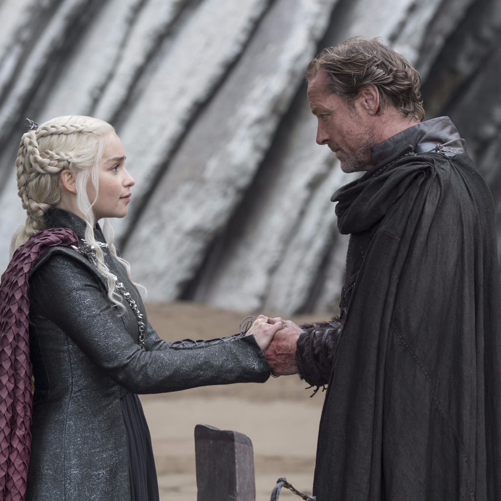 Daenerys Targaryen And Ser Jorah Kiss