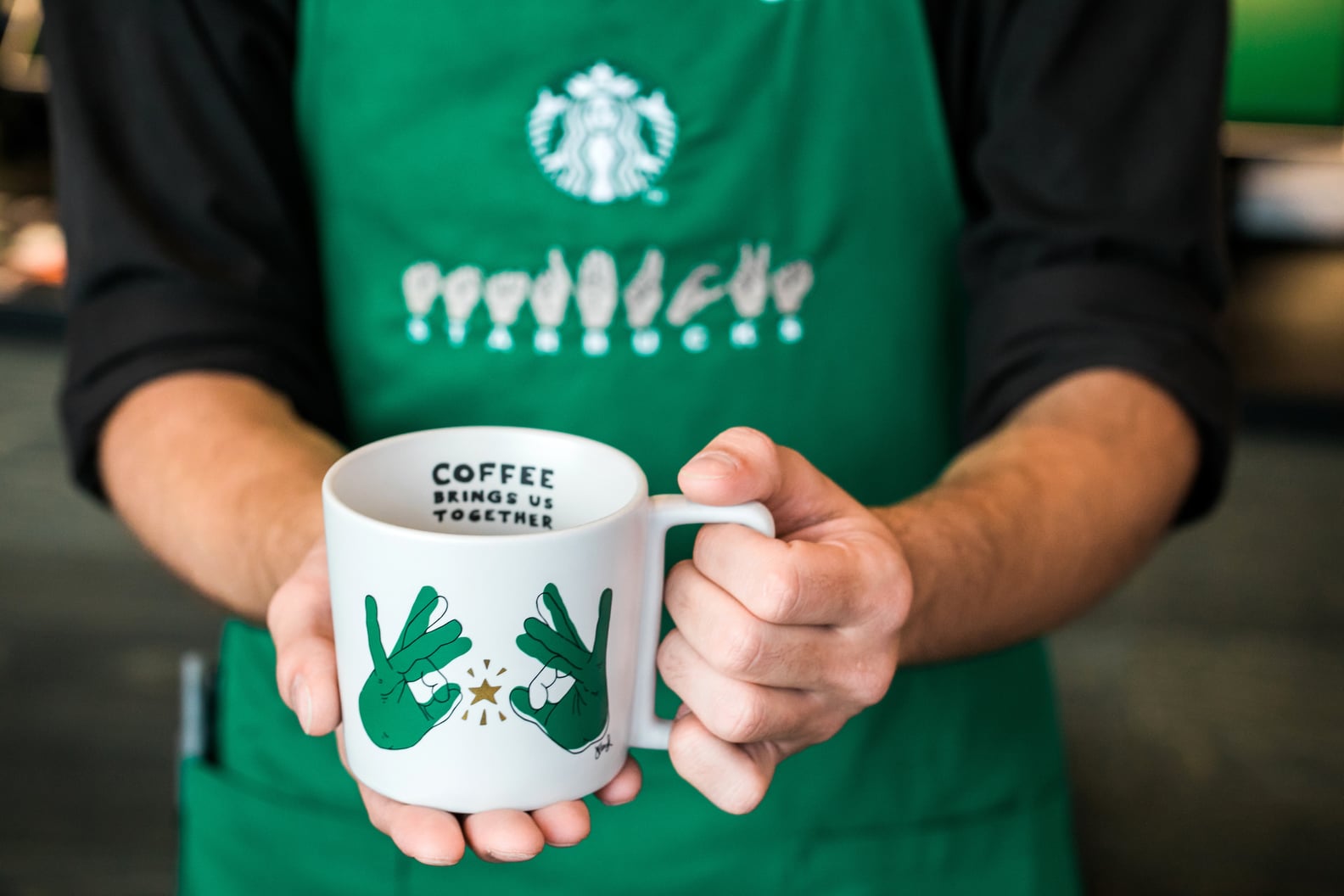 Starbucks Sign Language Store Details | PS Food