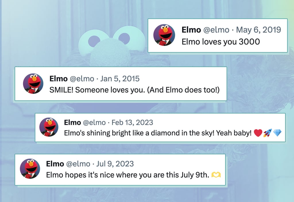 Why We All Had Feelings About Elmo's "Checking In" Tweet | POPSUGAR ...