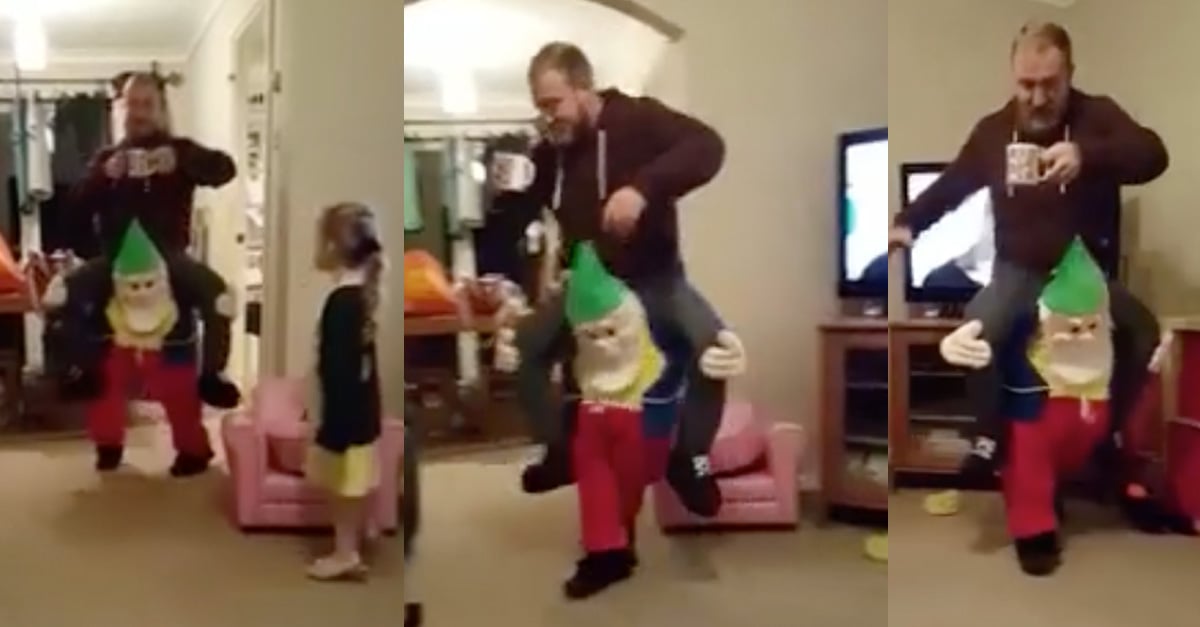 Dad's Christmas Elf Costume Prank | POPSUGAR Tech