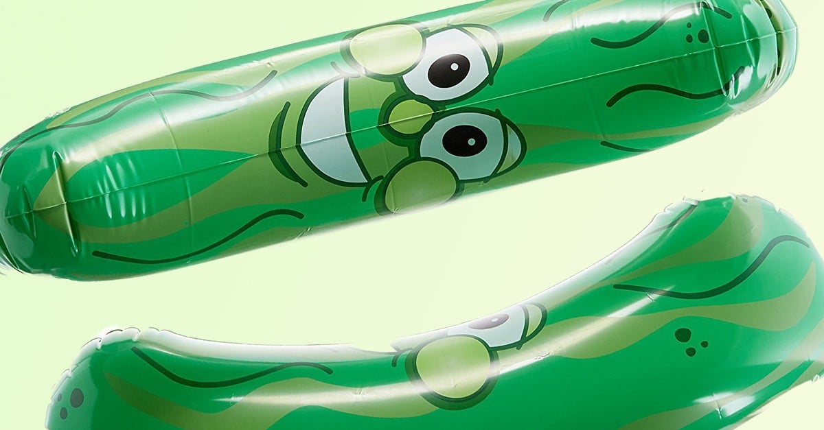 Inflatable Dill Pickle | POPSUGAR Food